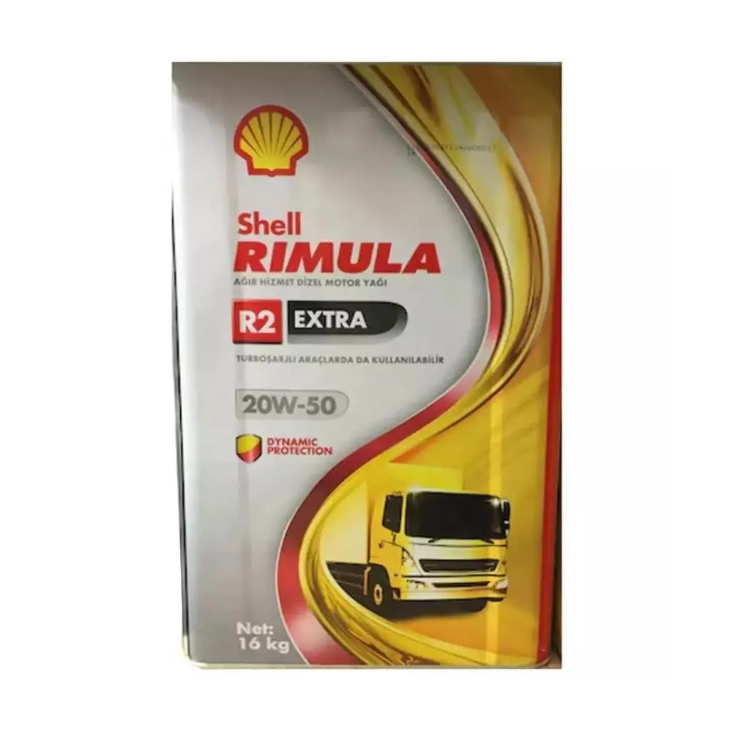 Shell Rimula R2 Extra 20W50 16 Lt Motor Yağ Fiyat