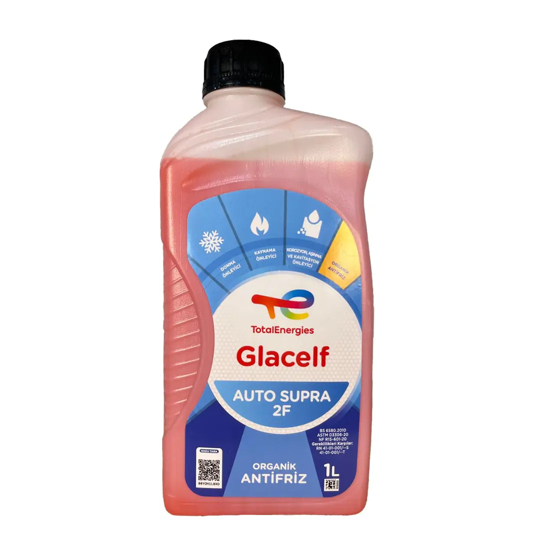 Total Glacelf Auto Supra 2F 1 Lt Konsantre Antifriz