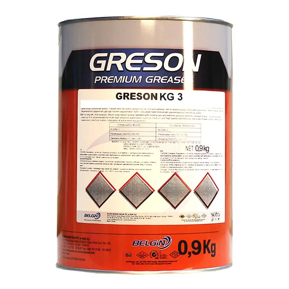 Lubex Greson Kauçuklu Gres Yağı 0,9 Kg Fiyatı