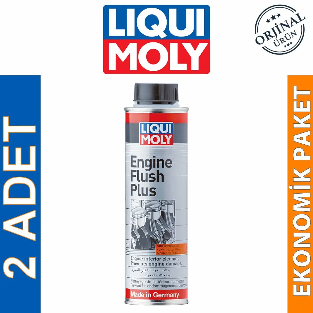 Liqui Moly Engine Flush Plus 300 ML Motor Temizleyici 2 Adet