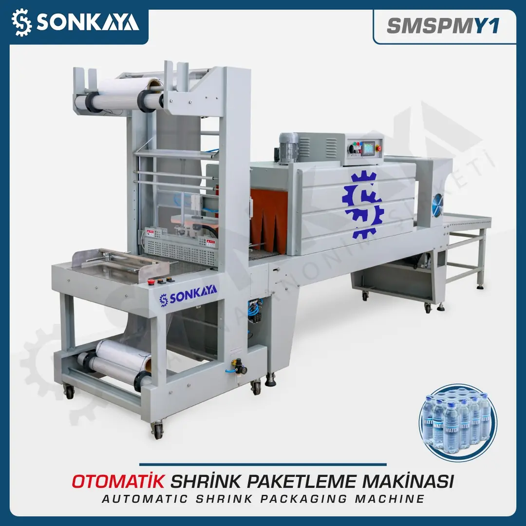 SMSPMY1 Otomatik PE Shrink Ambalaj Makinası - Sonkaya Makina