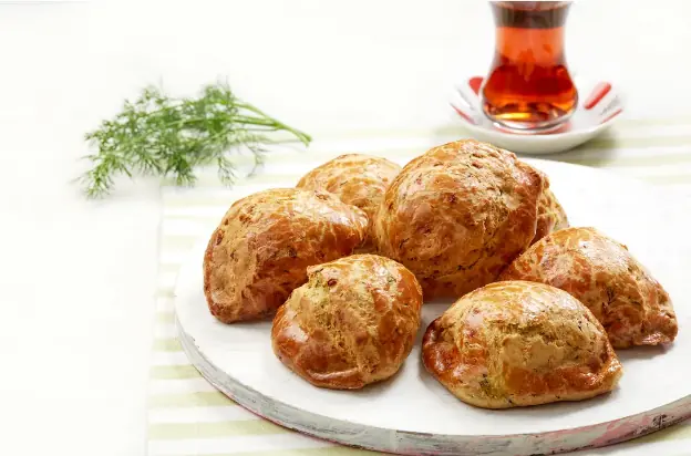 Çengelköy Dondurulmuş Dereotlu Peynirli Poğaça 21'li - Çengelköy Börekçisi