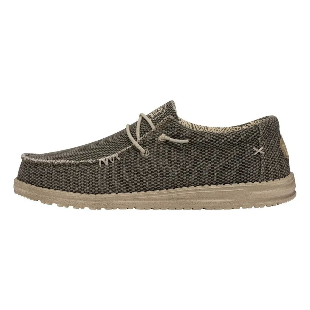 HD.40003 Hey Dude Wally Braided 3VE Army | Deriden