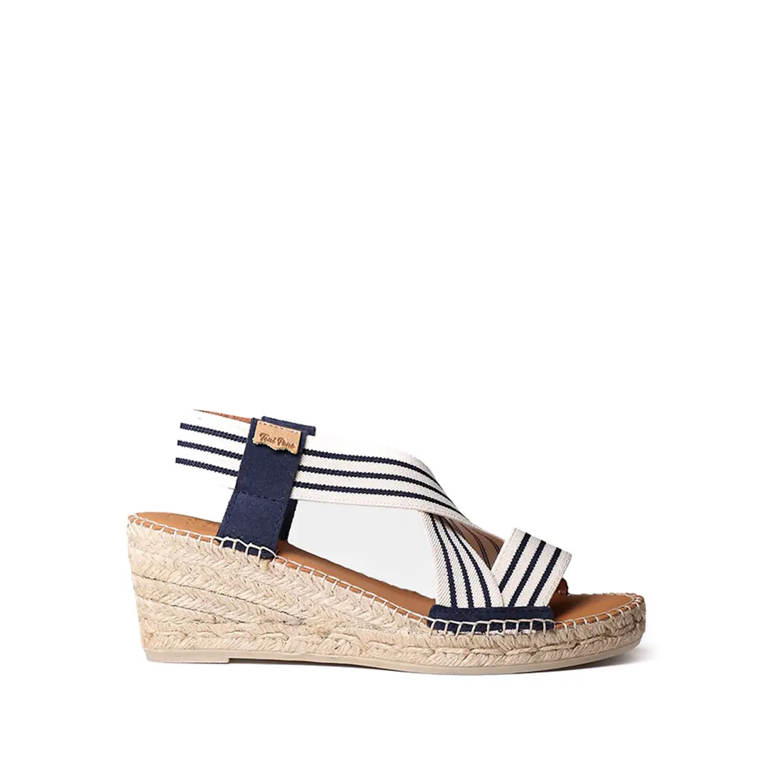 Tina Toni Pons Ecru-Navy (Cru-Mari) | Deriden