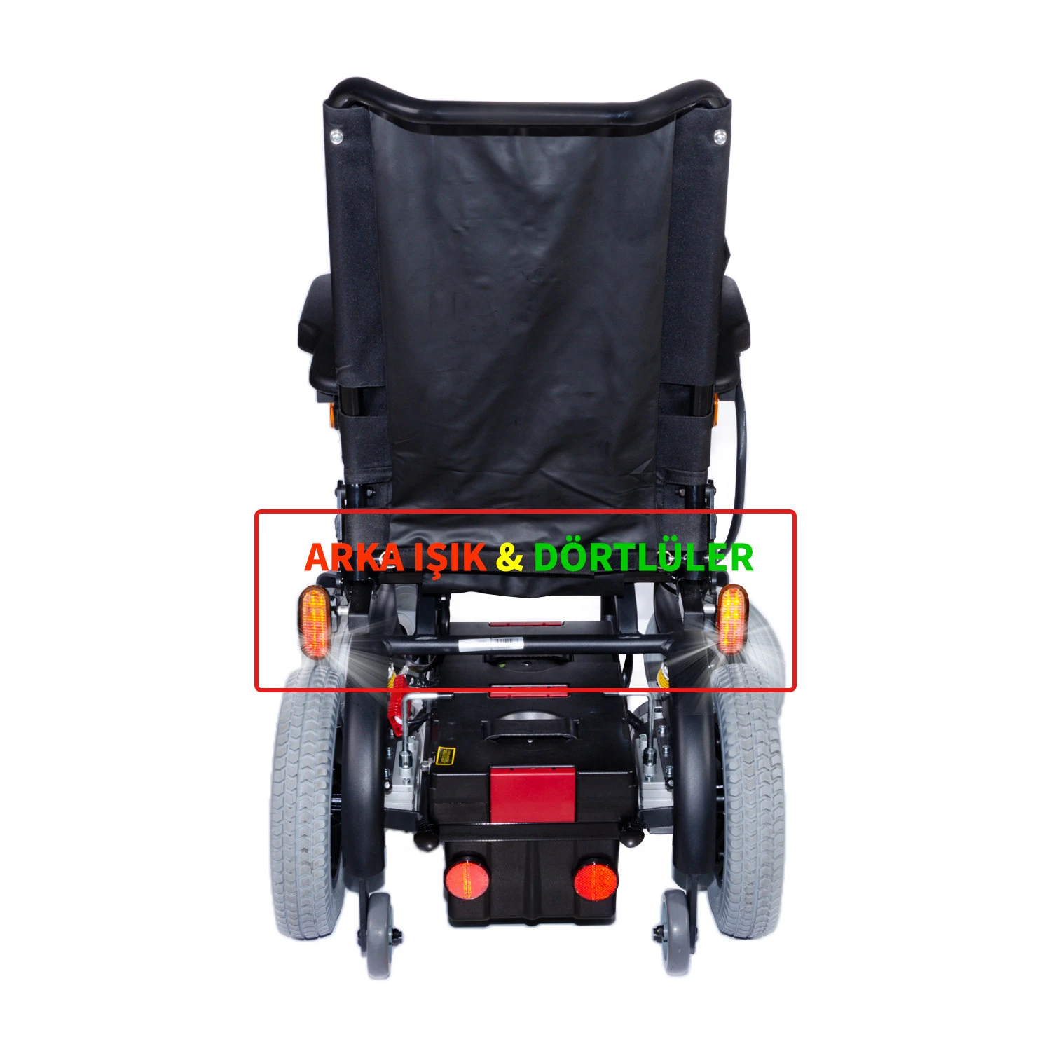 Comfort Plus DM-450 Luxury Akülü Tekerlekli Sandalye | Amortisörlü ...