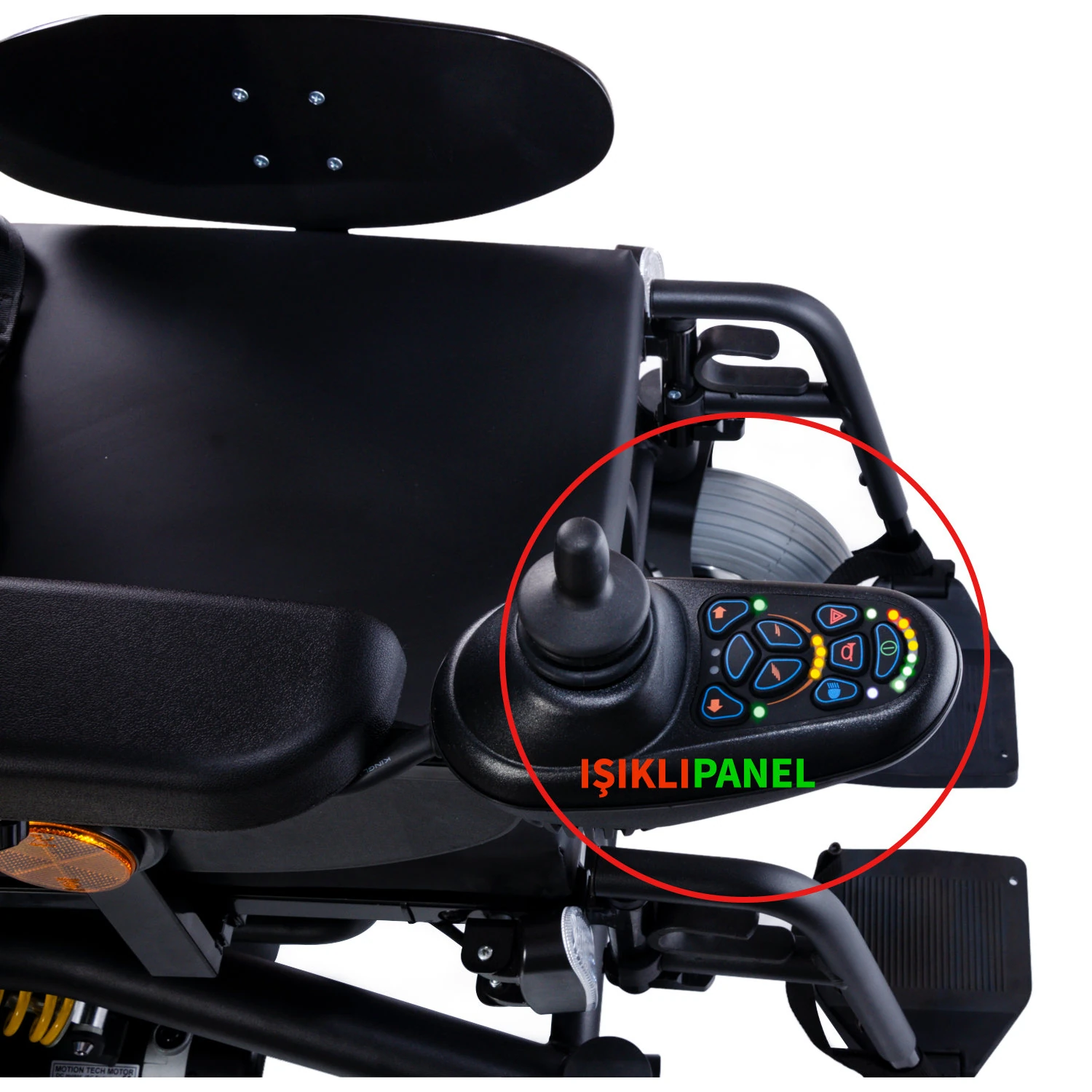 Comfort Plus DM-450 Luxury Akülü Tekerlekli Sandalye | Amortisörlü ...