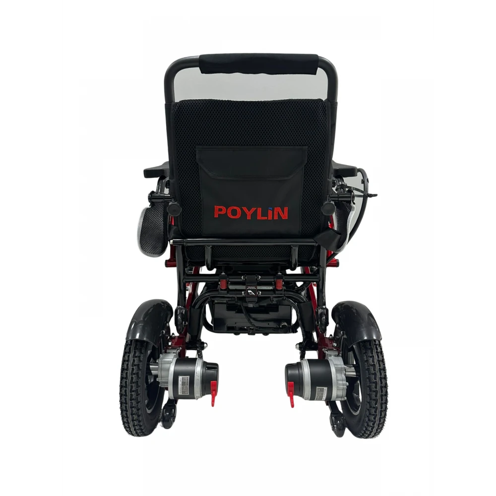 Poylin P206S Ultra Hafif Katlanabilir Akülü Tekerlekli Sandalye ...