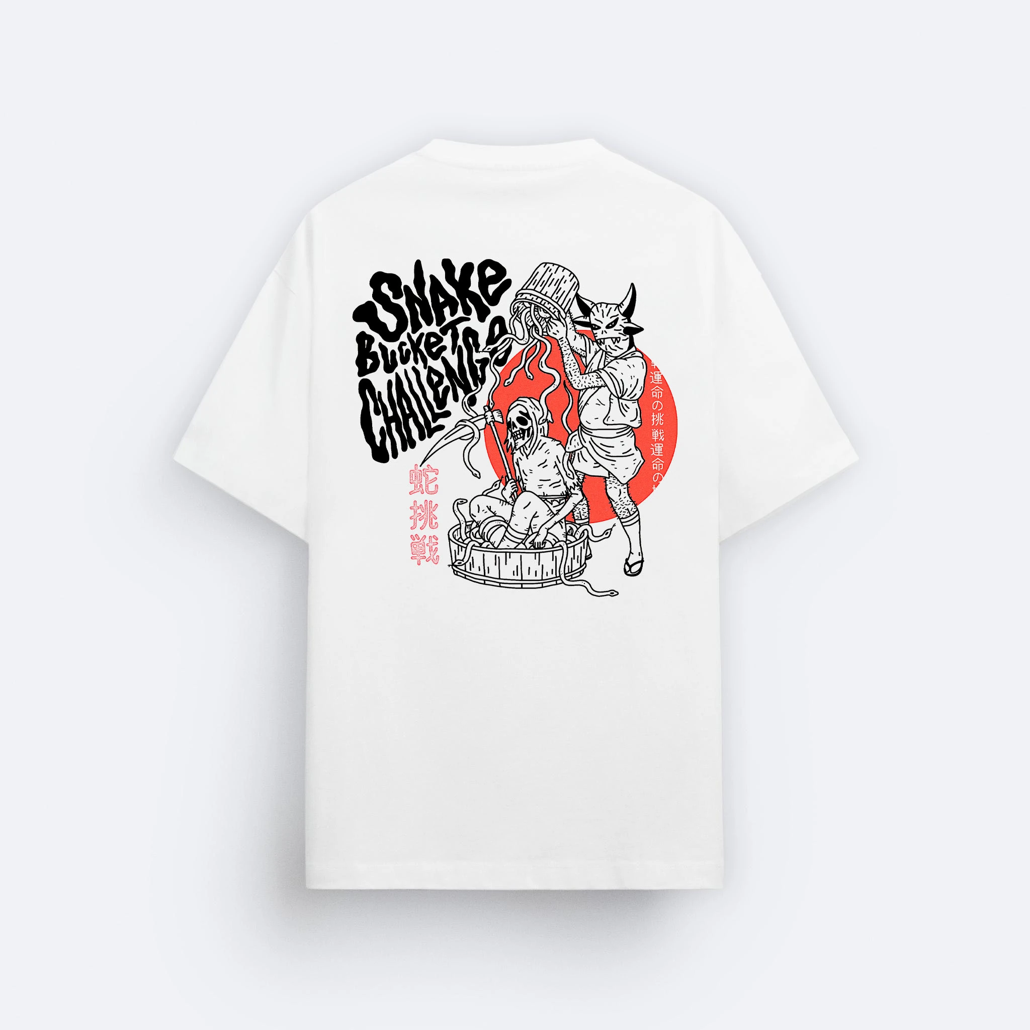 Snake Bucket Tişört