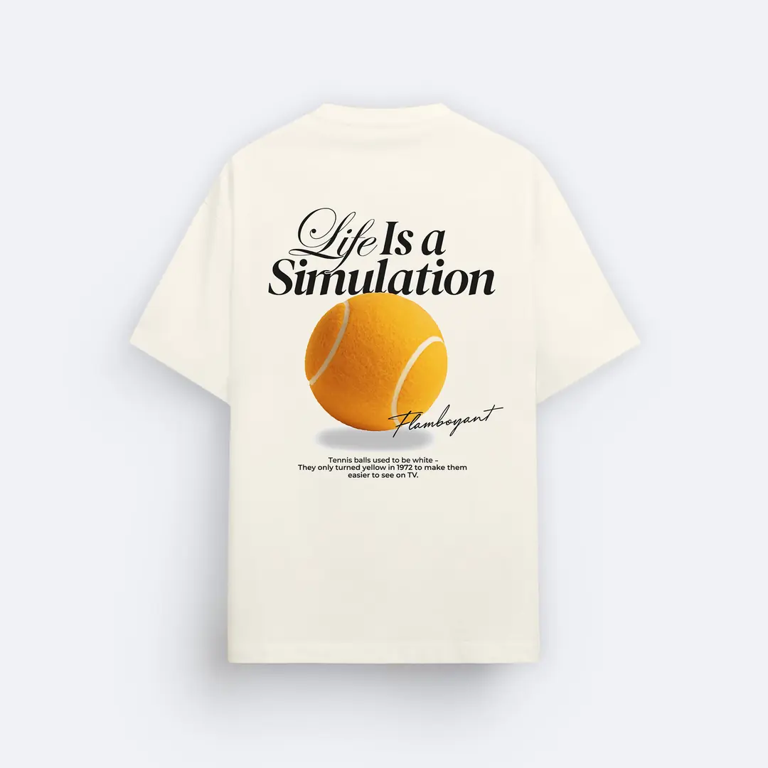 Life is a Simulation Tişört