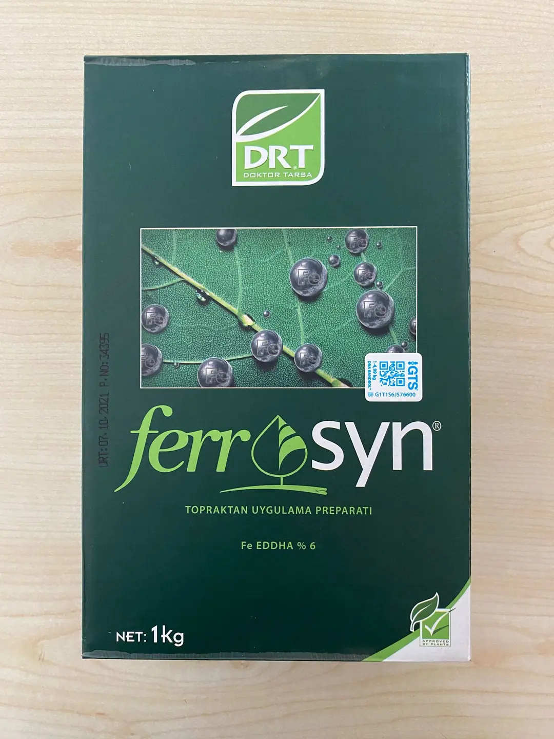 Doktor Tarsa Ferrosyn-Fe Eddha Şelatlı Demir Elementi Kg Fiyatı