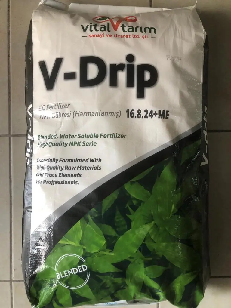 Vital Tarım V-Drip 16-8-24 (16.8.24+ME) NPK Gübre Fiyatı