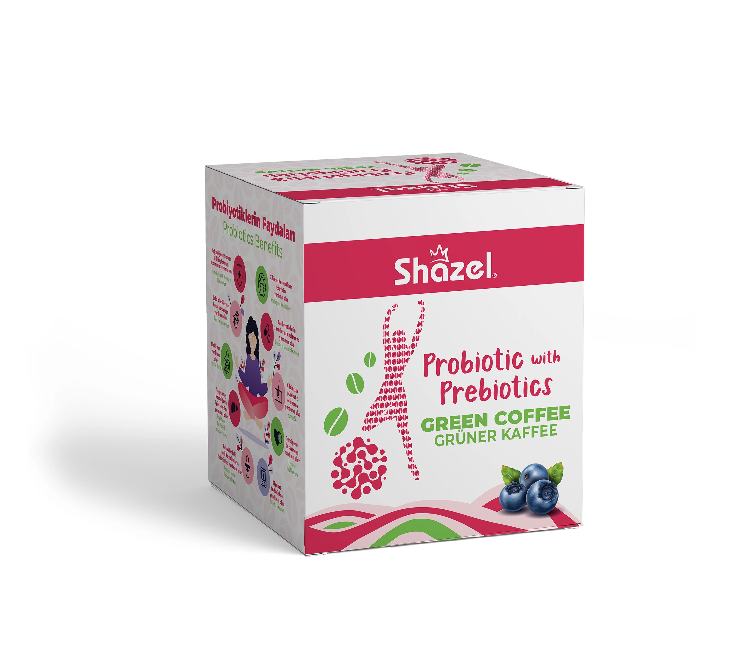 Coffee>Functional Coffee>Prebiotic & Probiotic Green Coffee