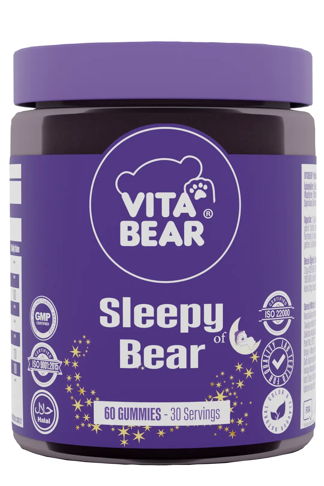 Vita Bear Sleepy Bear Uyku Düzenleyici Vitamin