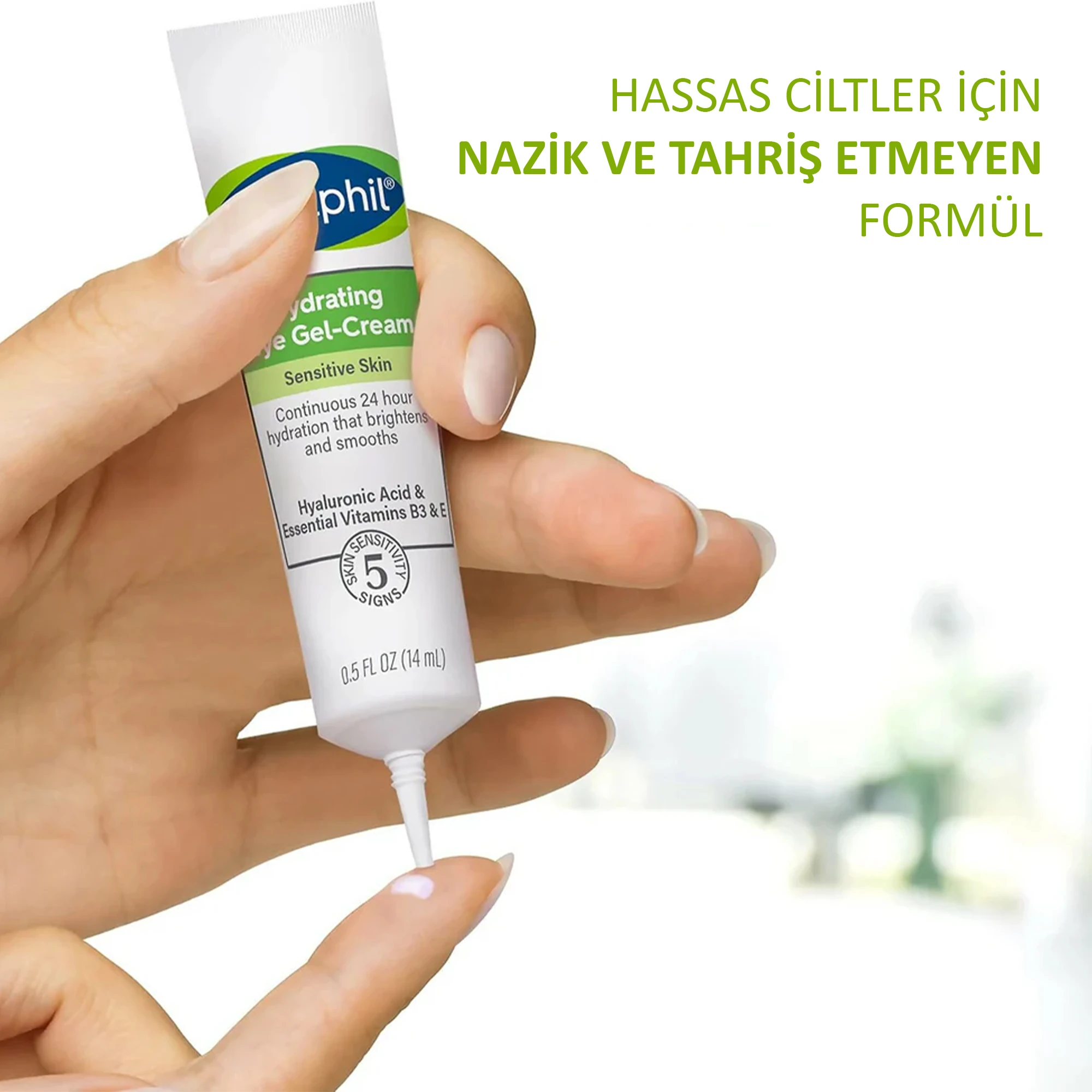 Cetaphil Hydrating Eye (Hyaluronik Asitli) Göz Kremi 0.5Oz / 14ml
