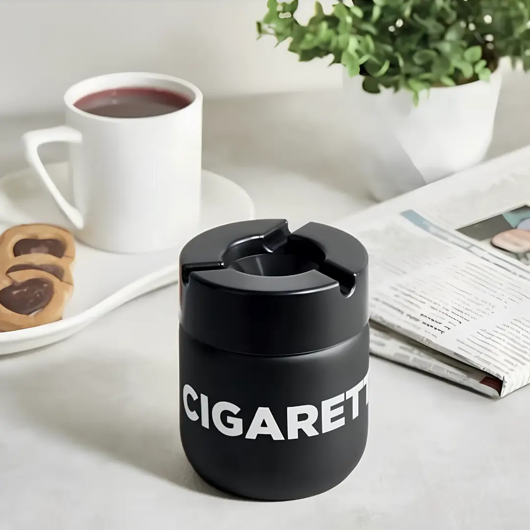 Kokusuz Cam Küllük, 3 Farklı Sigara Boyutuna Uygun Aparatlı Kokusuz ...