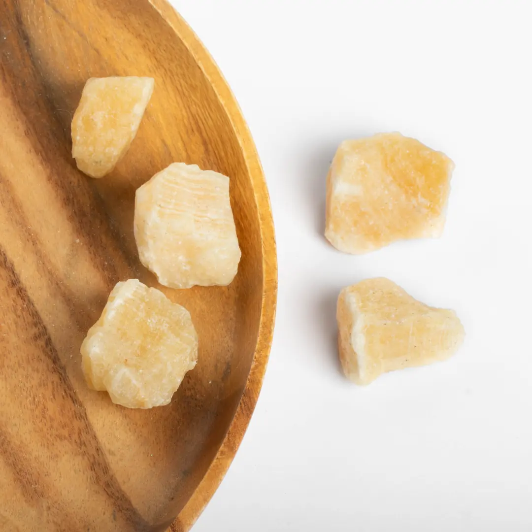 Kalsit Taşı Ham Doğal Taş Kütle