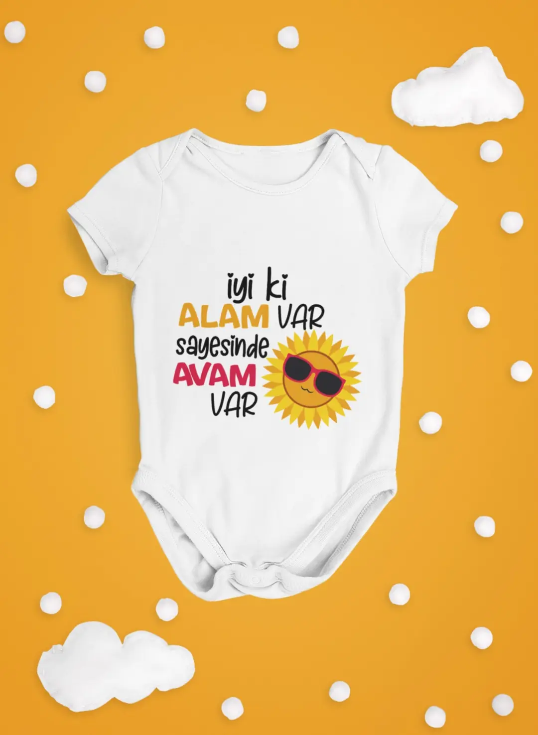 Kız ve Erkek Bebek Zıbın - İyi Ki Alam Var, Sayesinde Avam Var