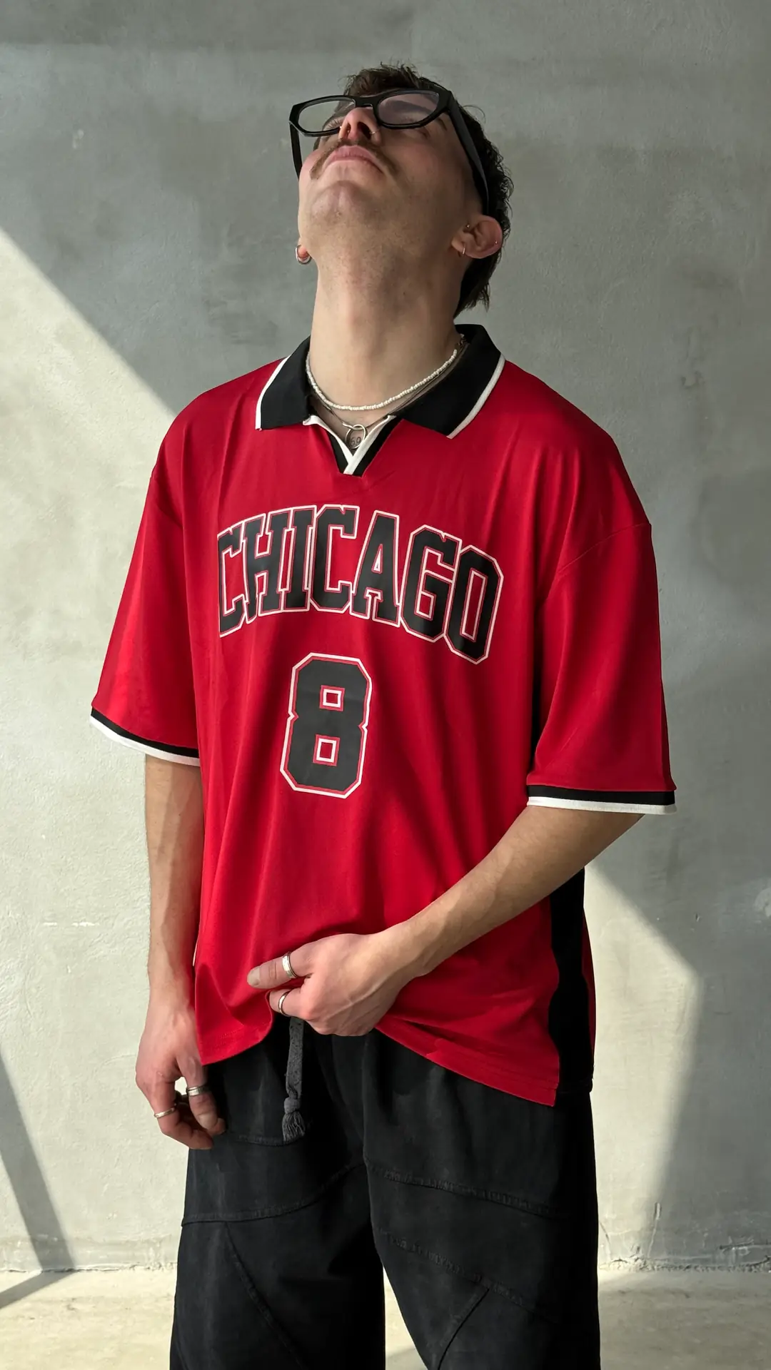 Chicago Polo Yaka Oversize Forma