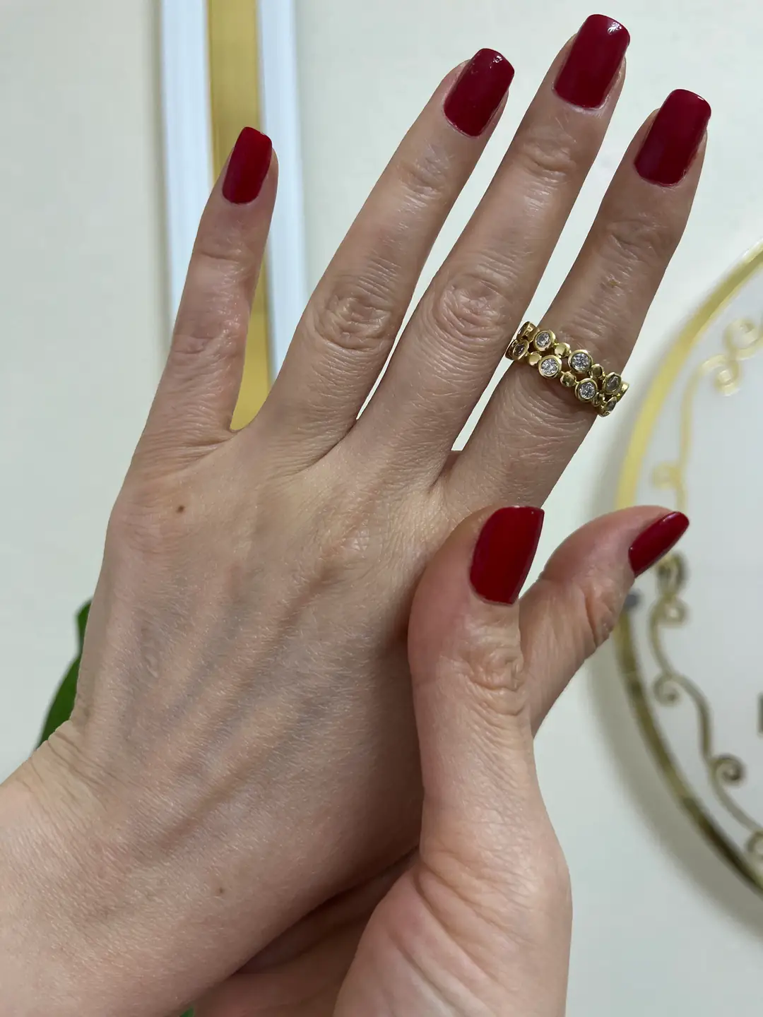 14k özel seri yüzük ayarlamalı-LAVİNYA