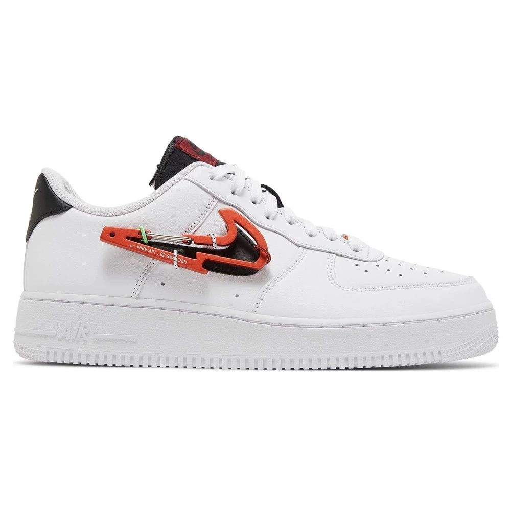 Air Force 1 Low Carabiner Swoosh Red