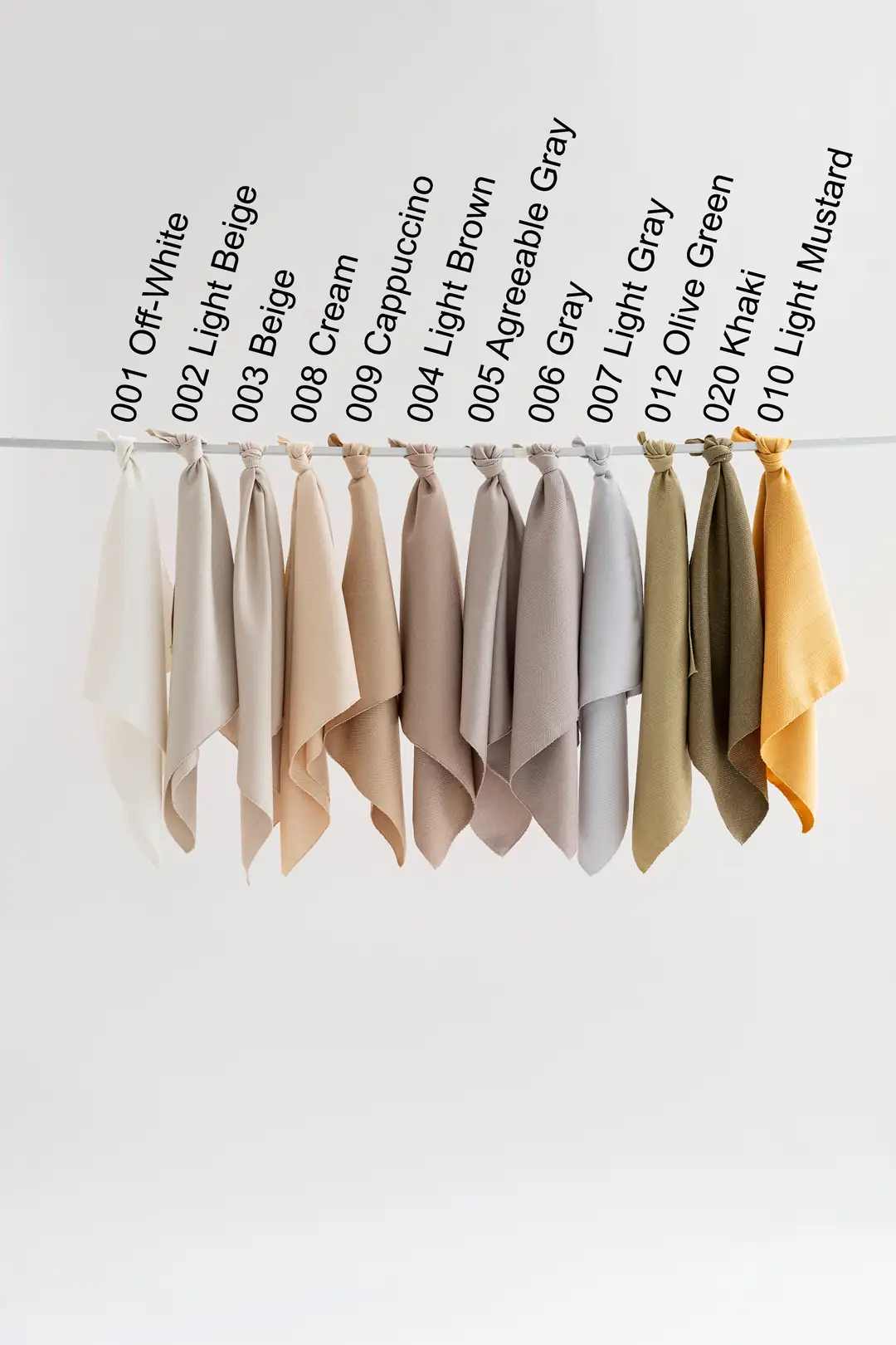 Fabric Crystal Swatches