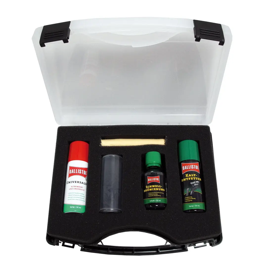 Ballistol Set Quick Bluing Çantalı - Gunex