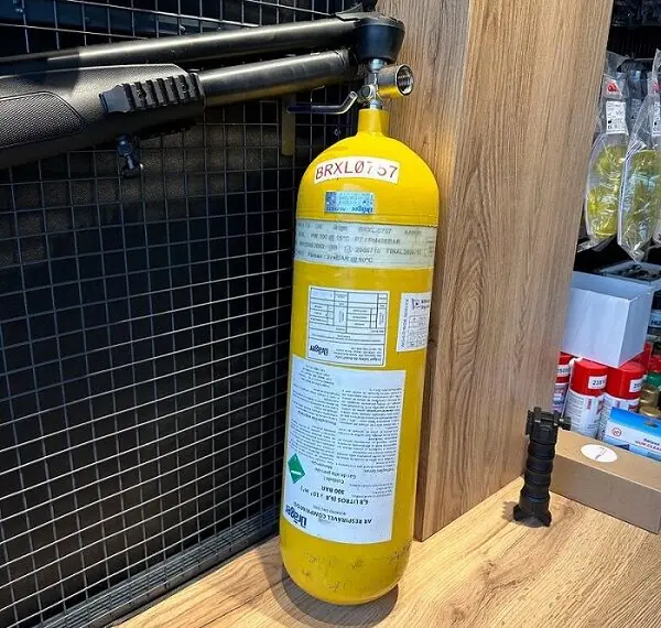 PCP Scuba Tüp Karbonfiber Drager 6.8 Litre 300/450 Bar (Temiz 2. El) - Gunex