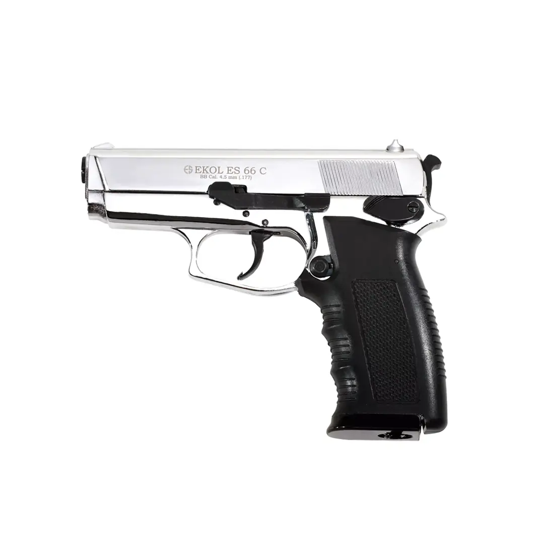 EKOL ES 66 Compact Havalı Tabanca 4.5 mm - Parlak Beyaz - Gunex