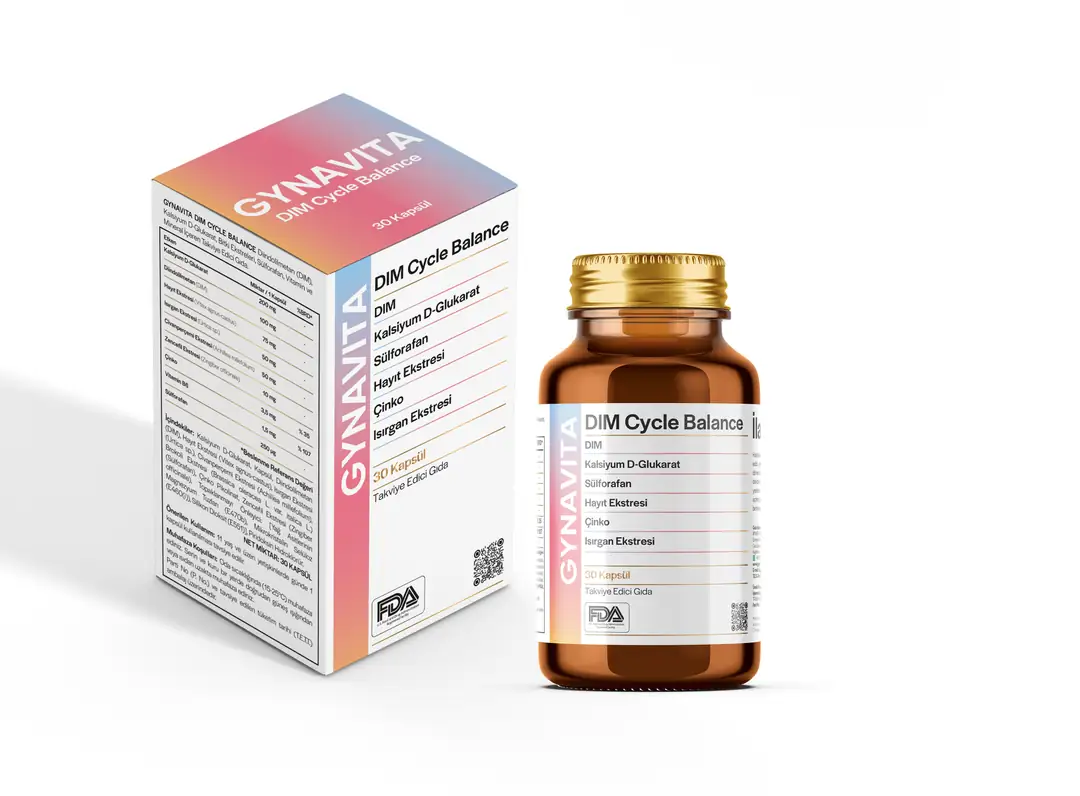 DIM Cycle Balance | Hormonal Denge Takviyesi | 200mg DIM | GYNAVITA