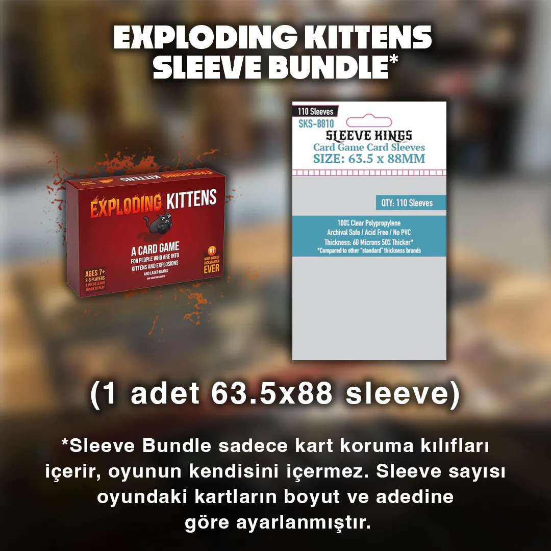Exploding Kittens Sleeve Bundle