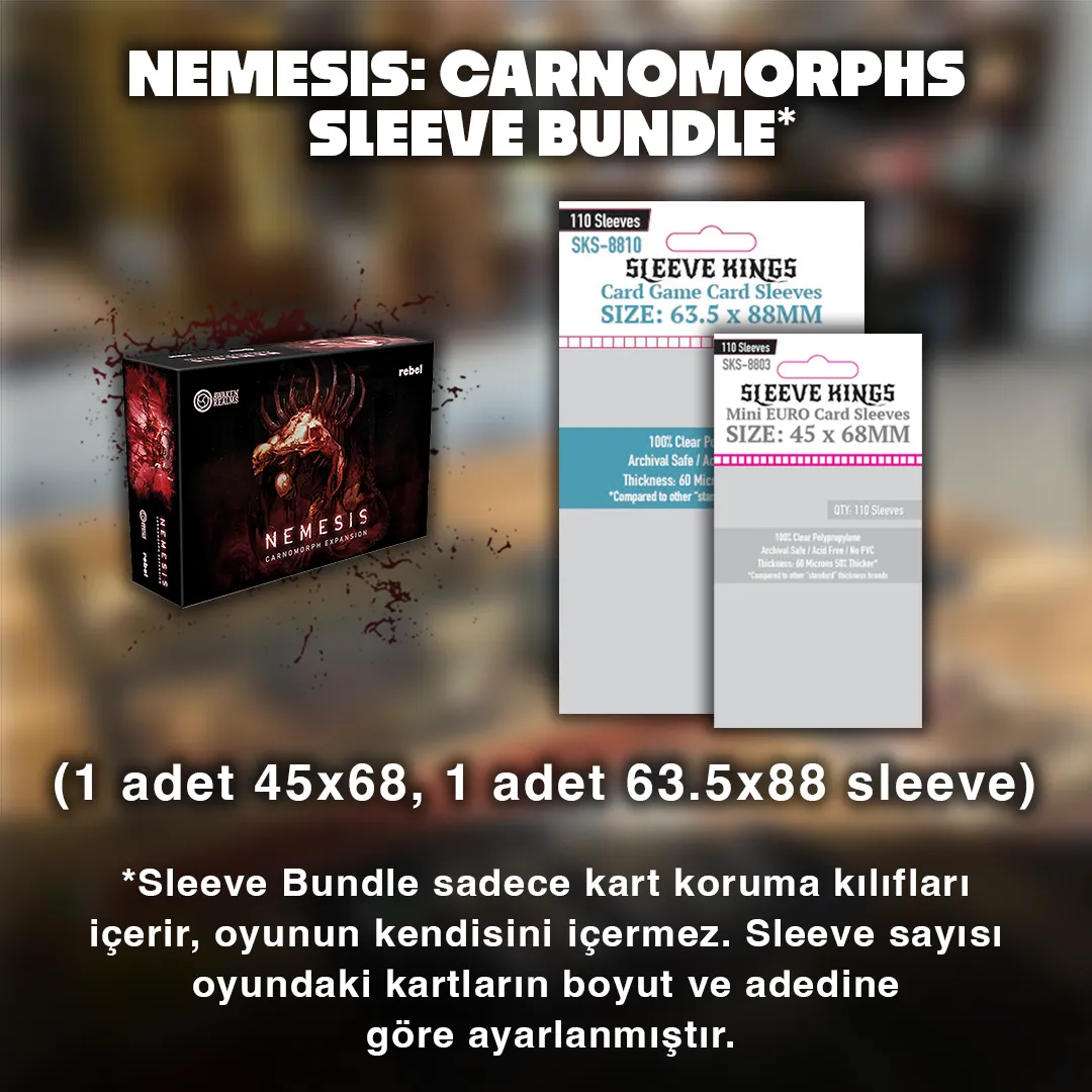 Nemesis: Carnomorphs Sleeve Bundle