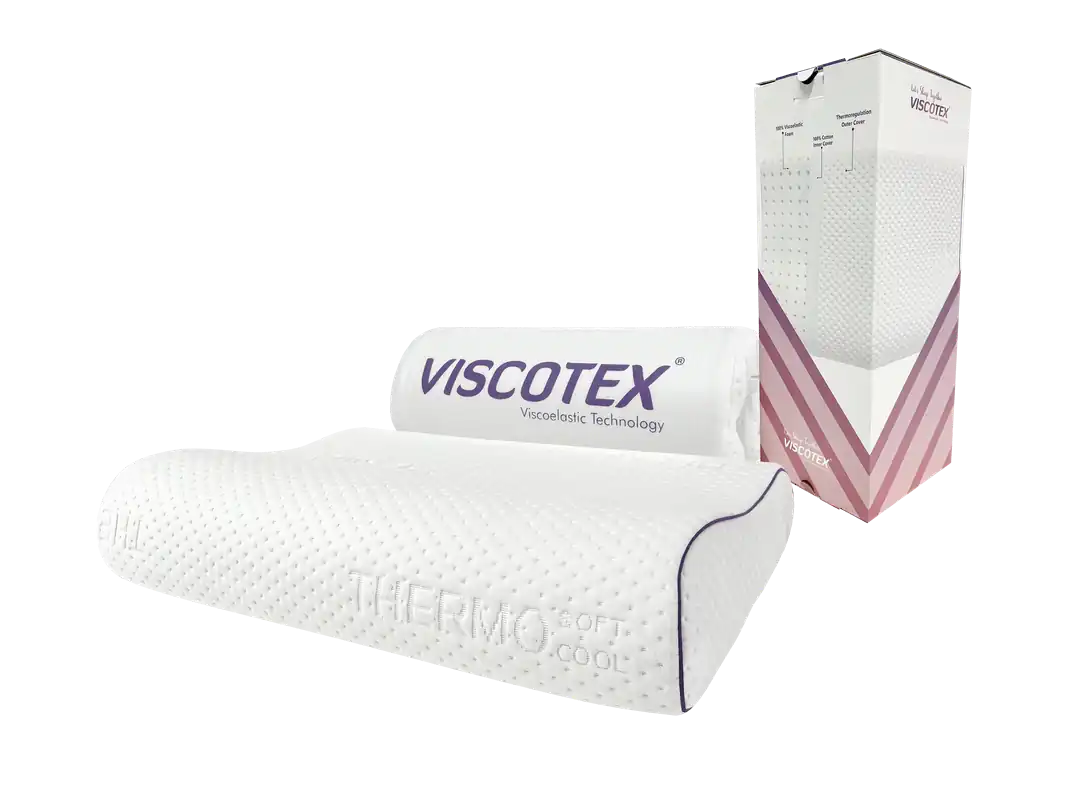 Visco Ortopedik Boyun Destekli Yastık - Viscotex