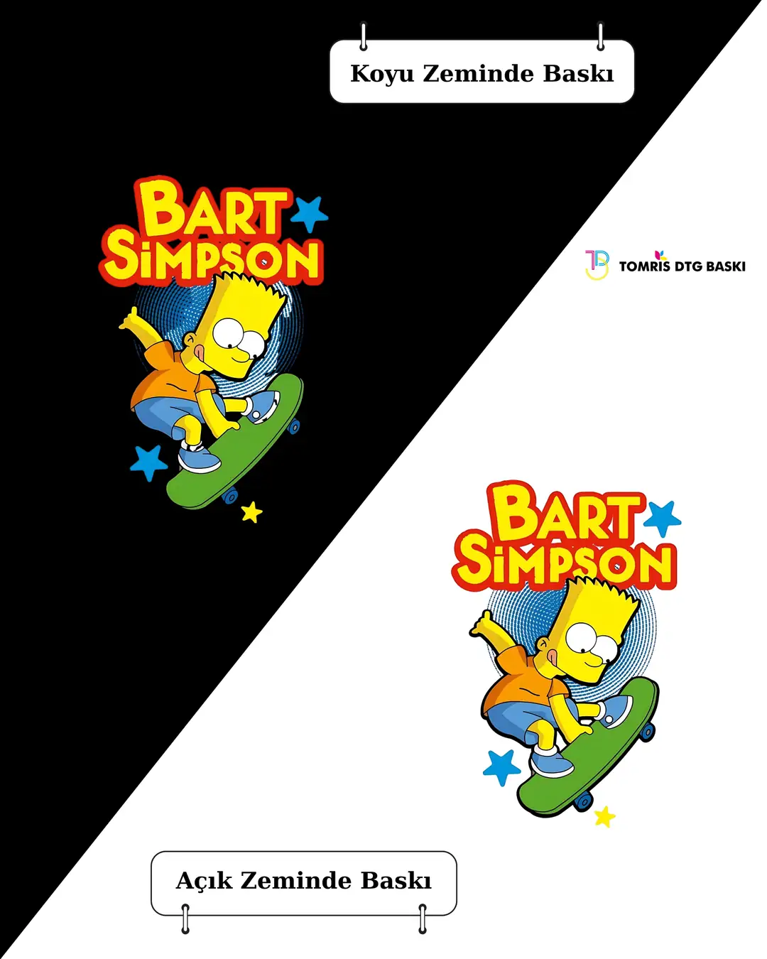 Bart Simpson | Baskılı Tişört | Disney