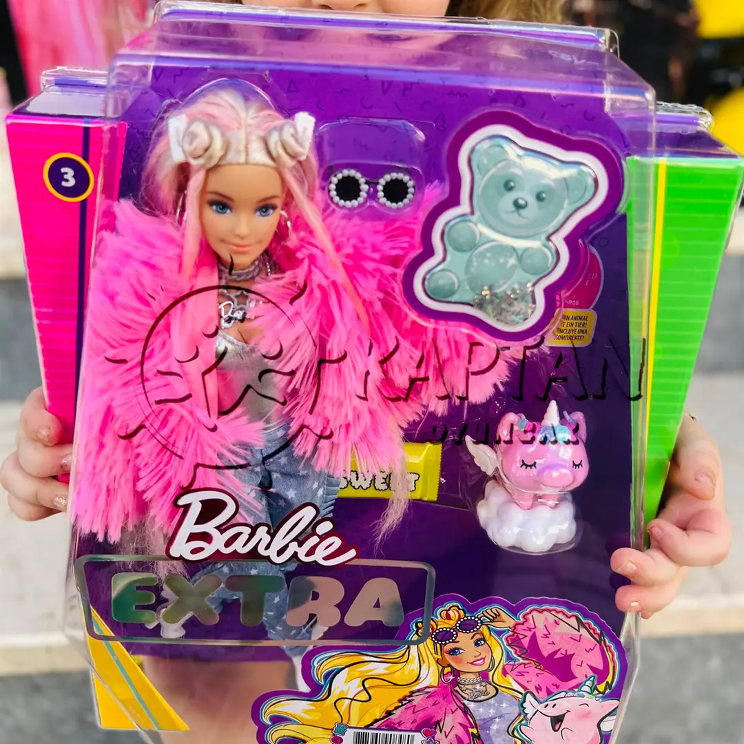 Barbie Extra Pembe Ceketli Bebek GRN28 - Kaptan Oyuncak