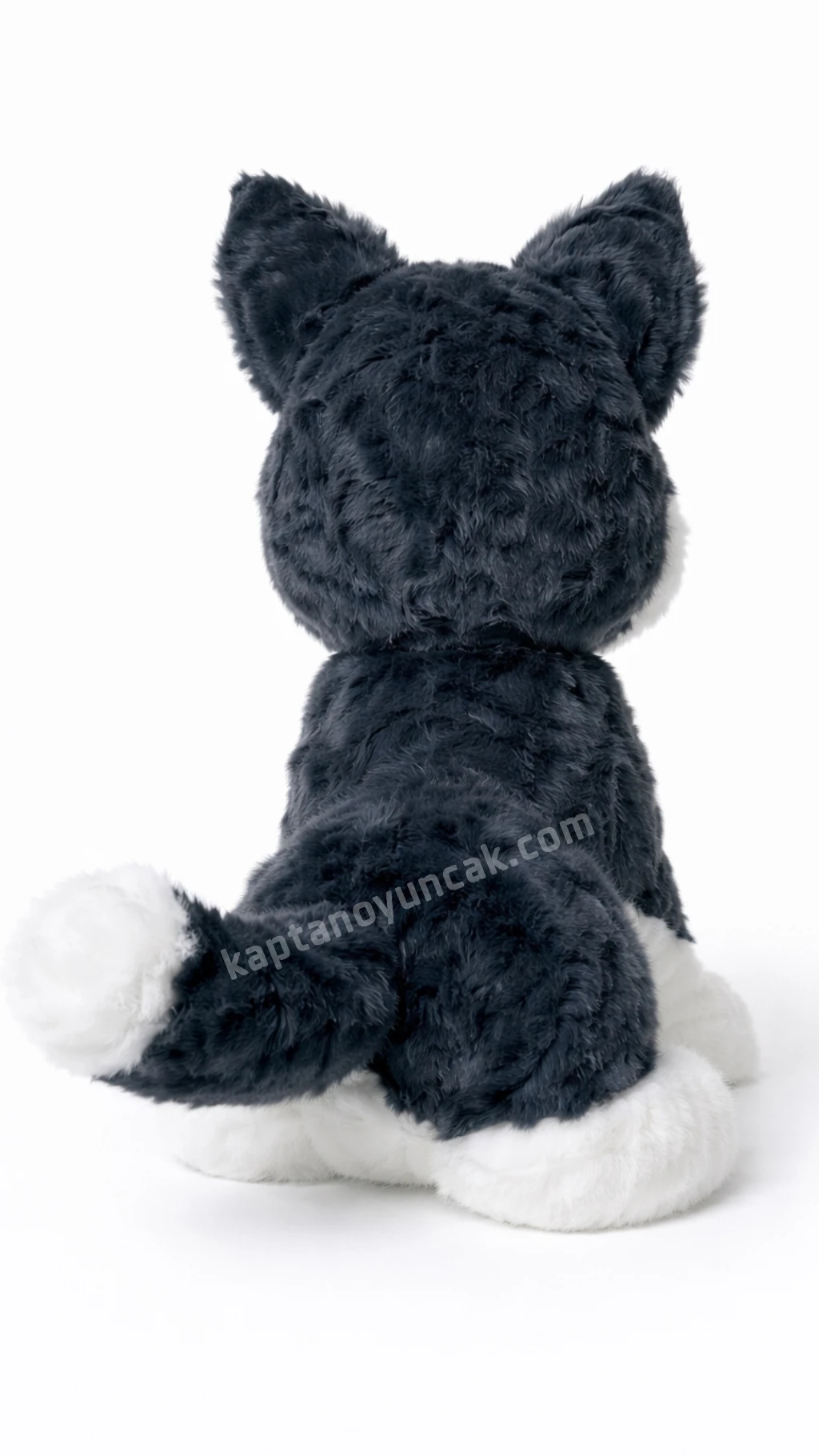 Sesli Peluş Sibirya Kurt Köpek 40 Cm