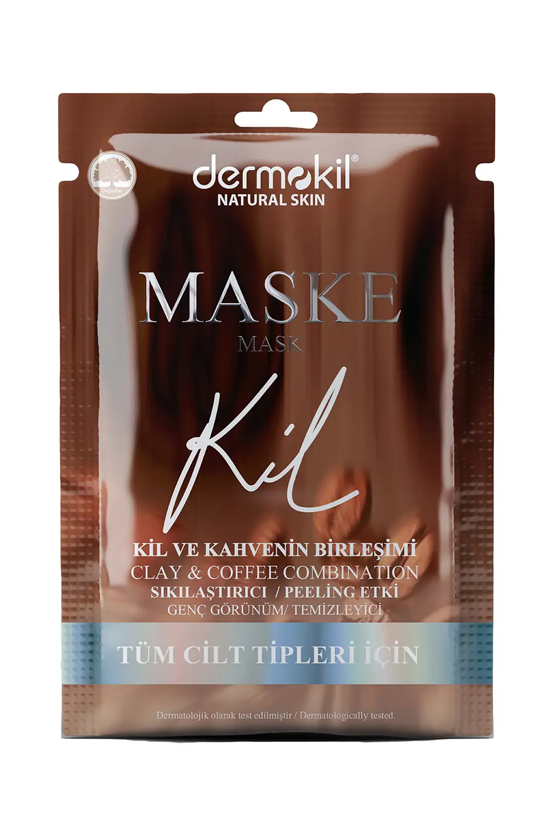 Facial Mask with coffee for firming young appearance - Dermokil