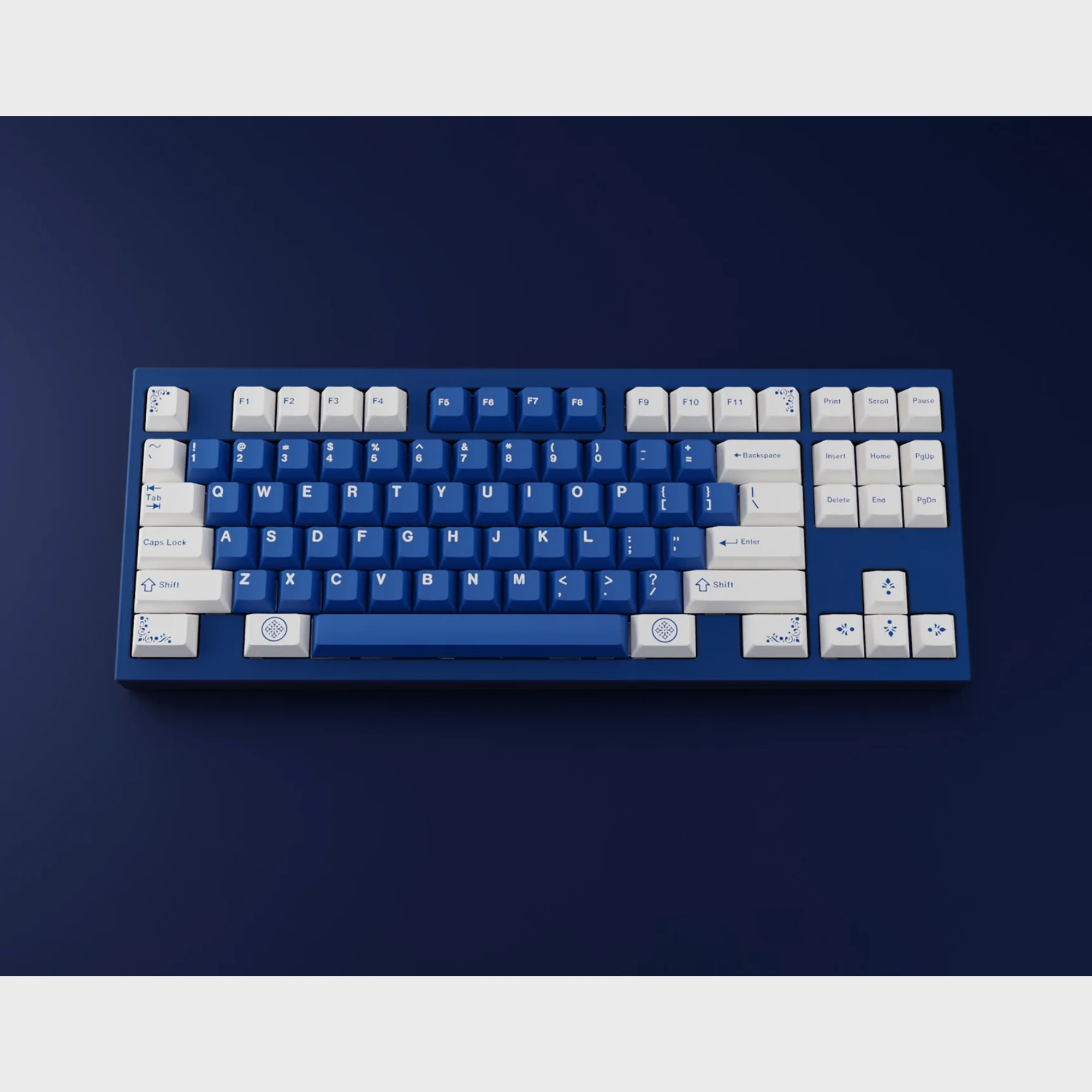 GMK CYL Lazurite Tuş Takımı | Lapis Lazuli İlhamlı Mavi-Altın Cherry ...