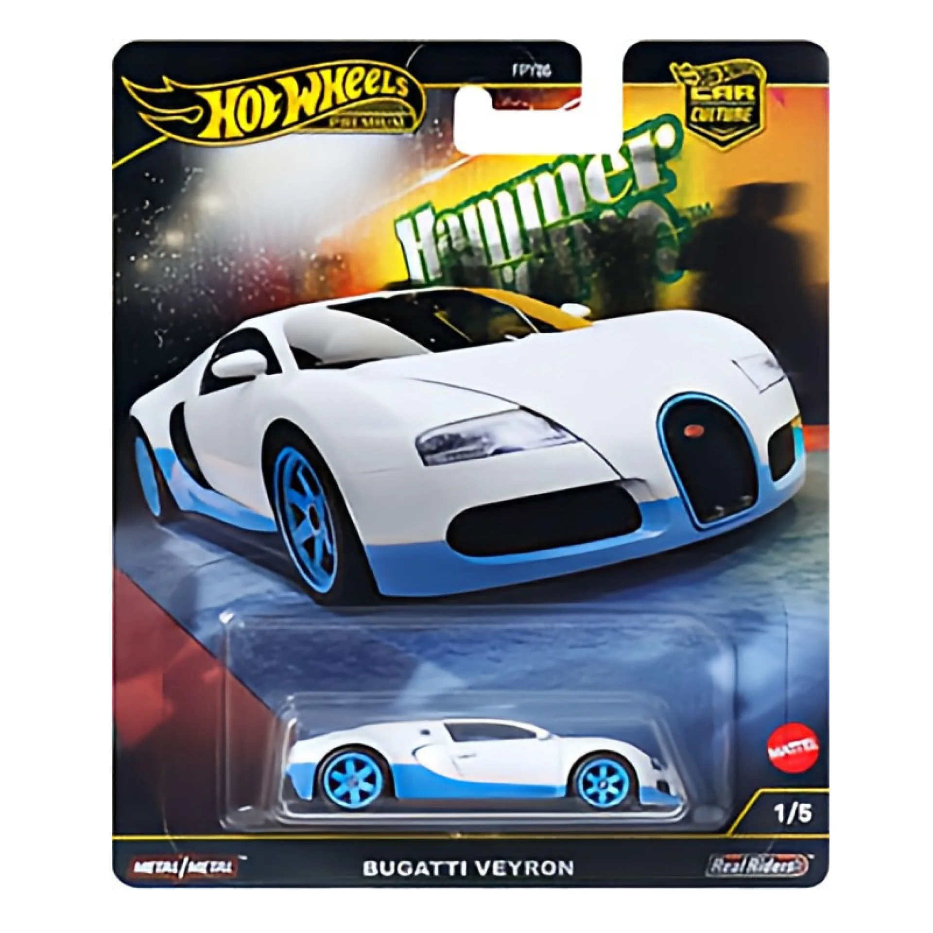 Hot Wheels Premium Car Culture Bugatti Veyron -HRW06