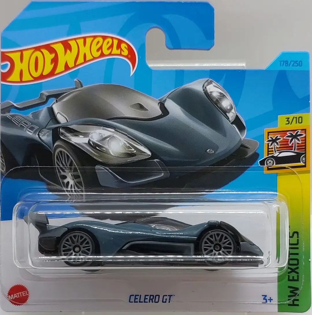 Hot Wheels HW Exotics Celero GT -HKG54