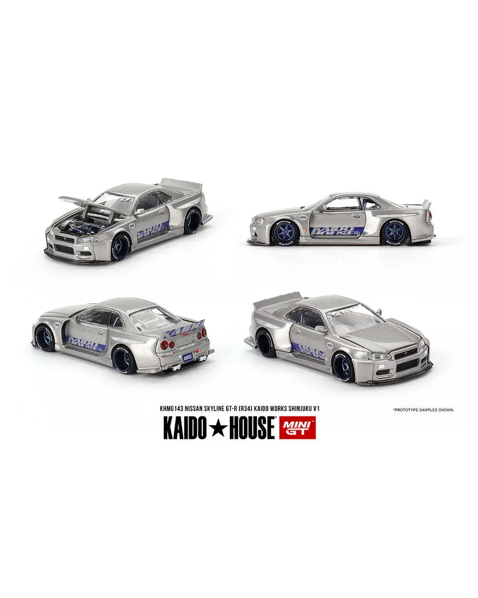 (ÖN SATIŞ) Mini GT 1/64 KaidoHouse Nissan Skyline GT-R (R34) Kaido ...