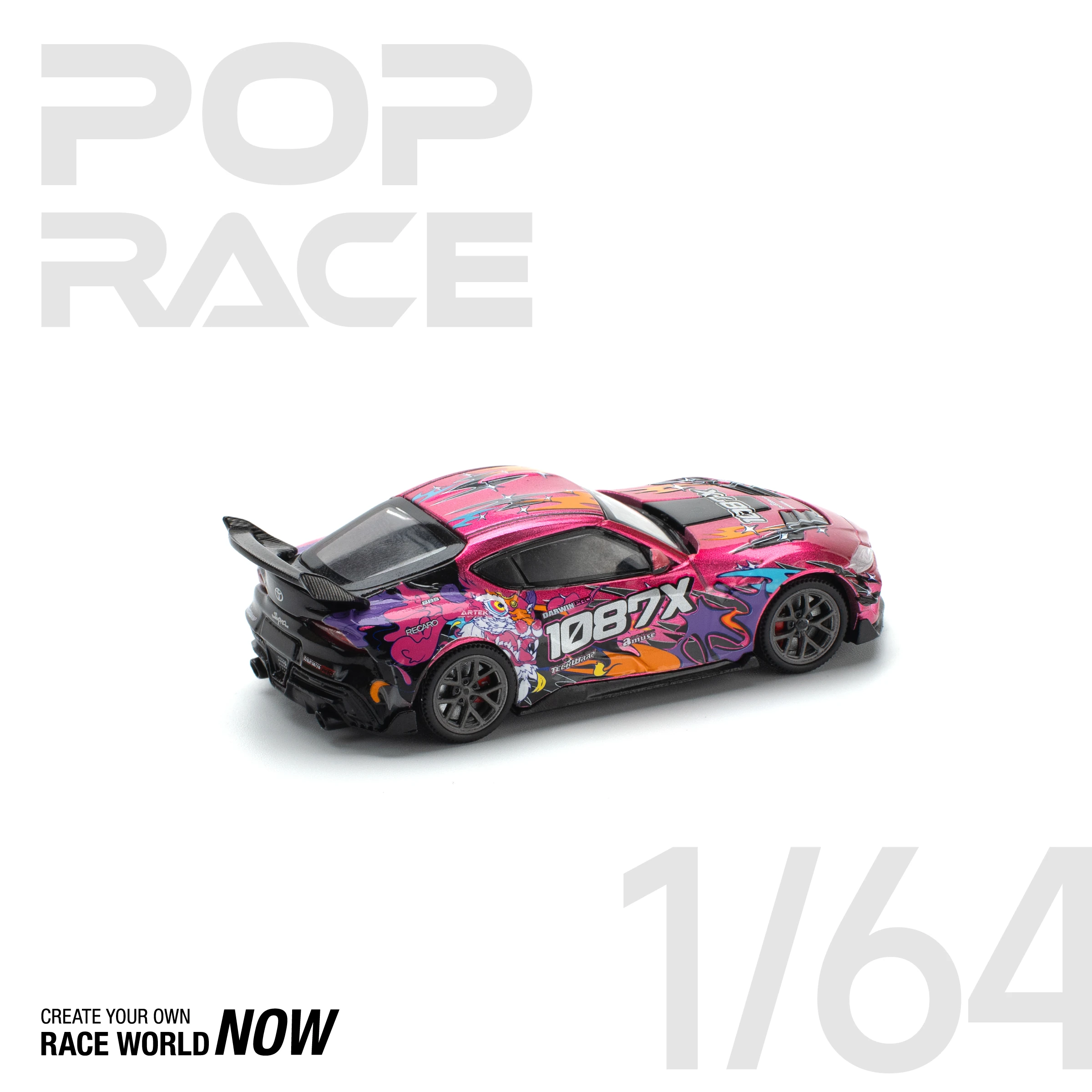 Pop Race Darwin Pro 66G WBK Supra A90 1087X Lion Dance -PR64-0285
