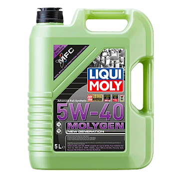 LI8536 - 5W-40 Motor Yağı Molygen New Generation 5L - Liqui Moly