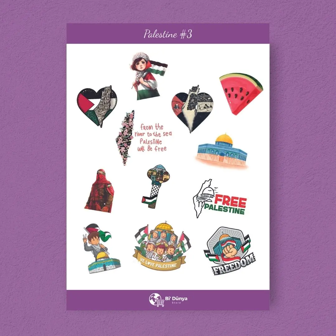 Filistin Sticker Seti -2