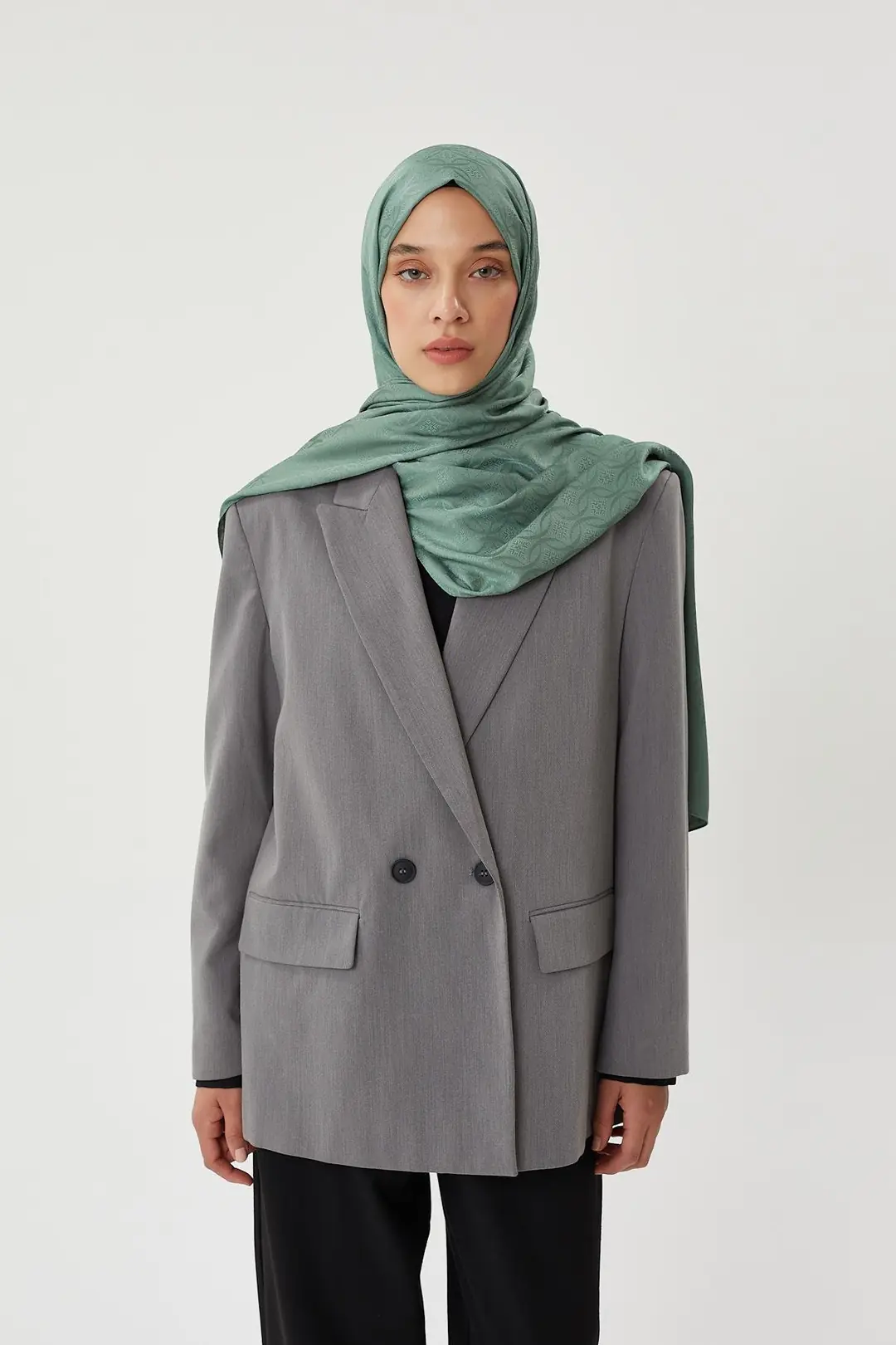 Döngü Desen Şal - Soft Pure Scarfs