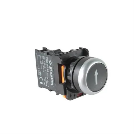 Plastim Oklu Buton Siyah 22mm - Butonlar / Tim Online