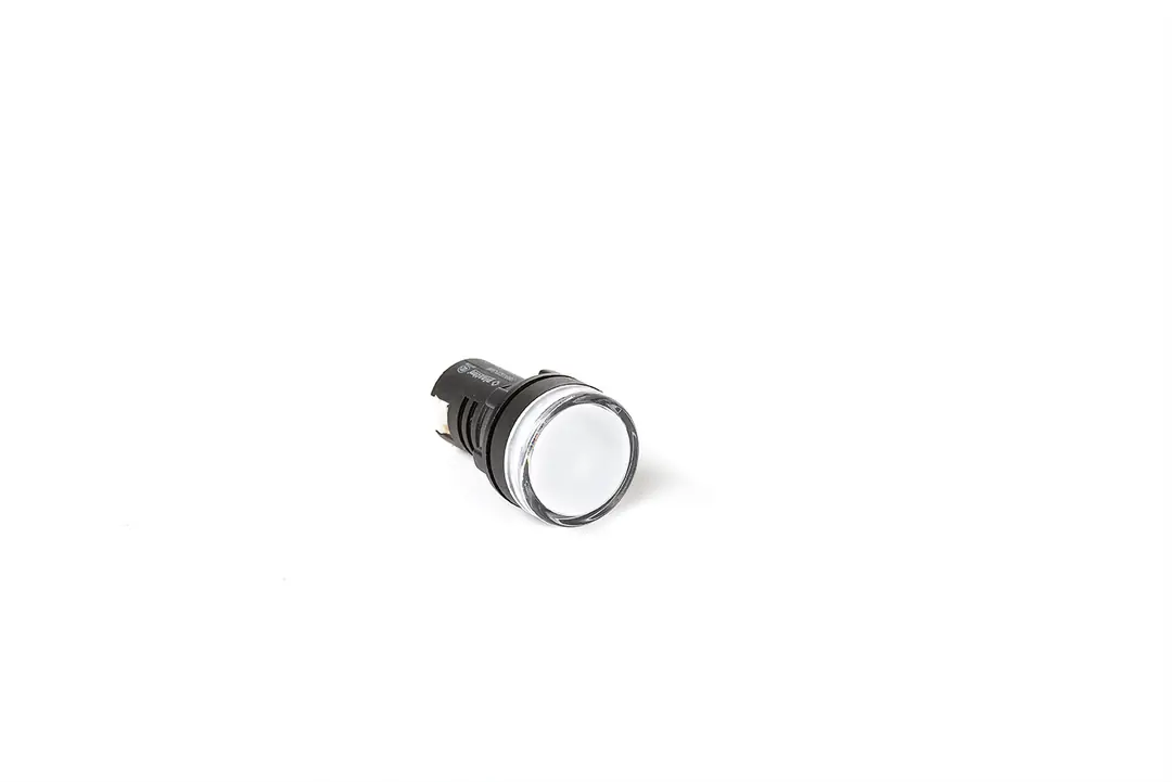 Plastim LED Sinyal 22mm Beyaz 220VAC 22mm