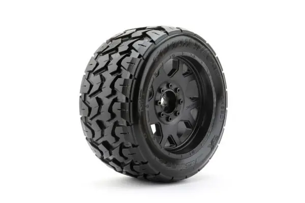 Jetko EX Tyre Tomahawk Belted XMT Black Wheel TRX Xmaxx (2)