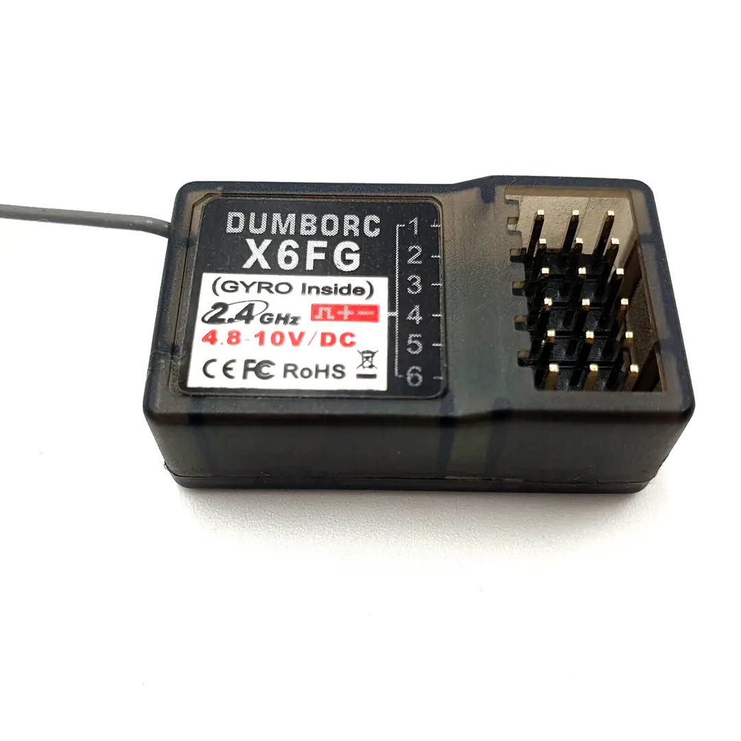 Dumbo Rc X6F(G) Gyro'lu 6 Kanal Alıcı