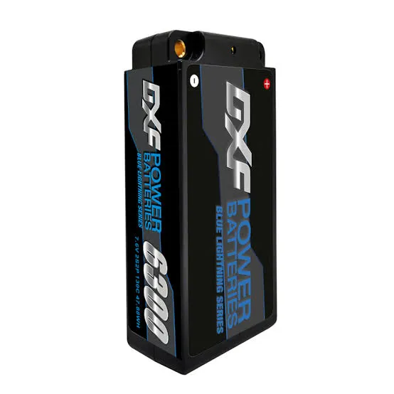 DXF Power 7.6V 2s HV 6300mAh 130c Shorty Hardcase Cyphobi.com