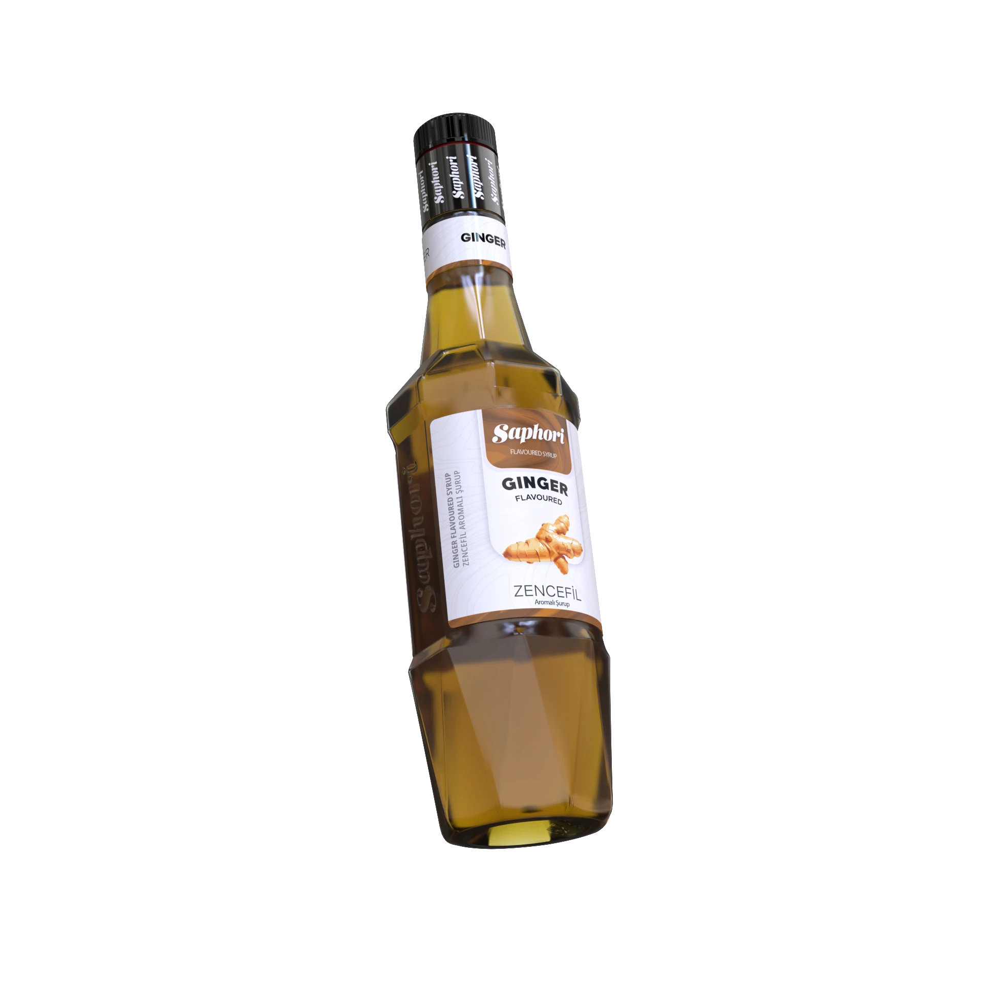 Saphori Ginger Flavored Cocktail Syrup